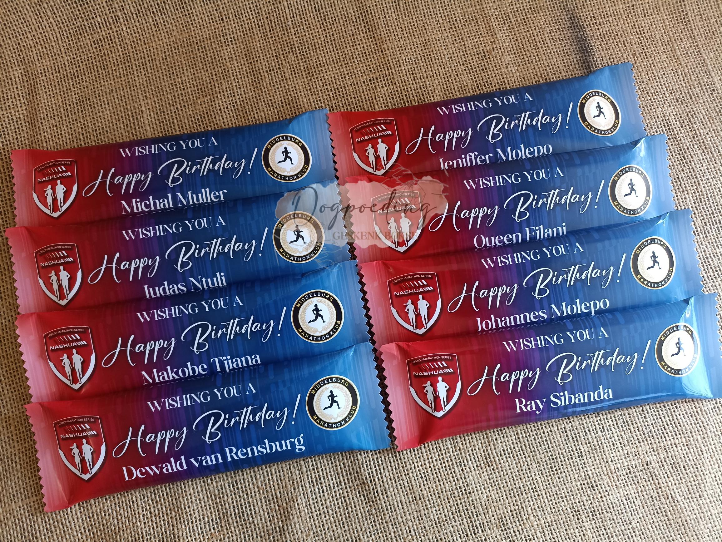 PERSONALISED SLAB CHOCOLATES (80G) | Oogpoeding