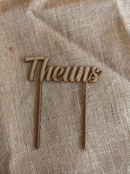 MDF CAKE TOPPER | Oogpoeding