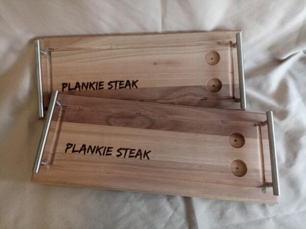 BRAAI PLANKIE WITH HANDLES | Oogpoeding